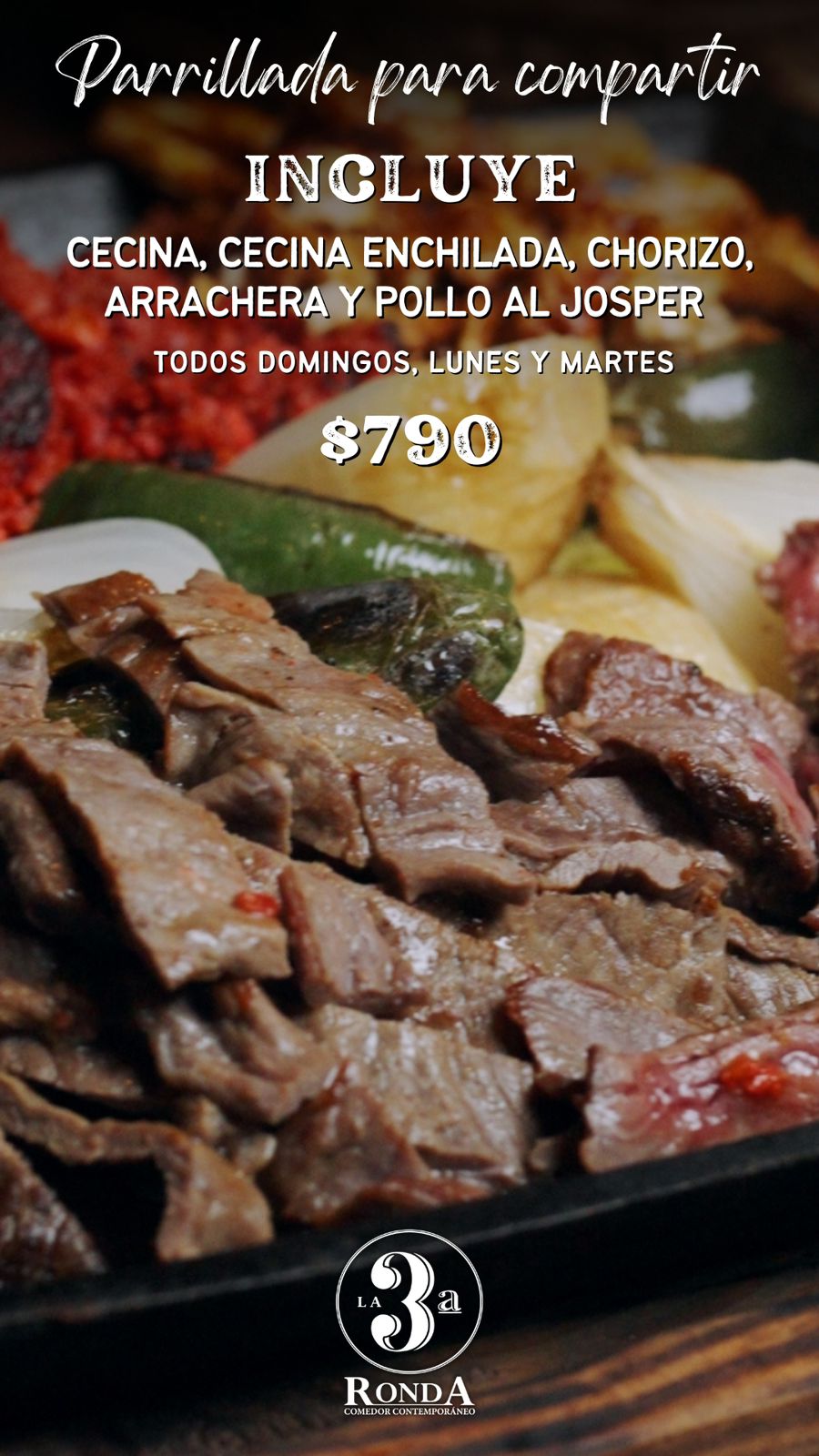 Menú Cancún – La 3a Ronda