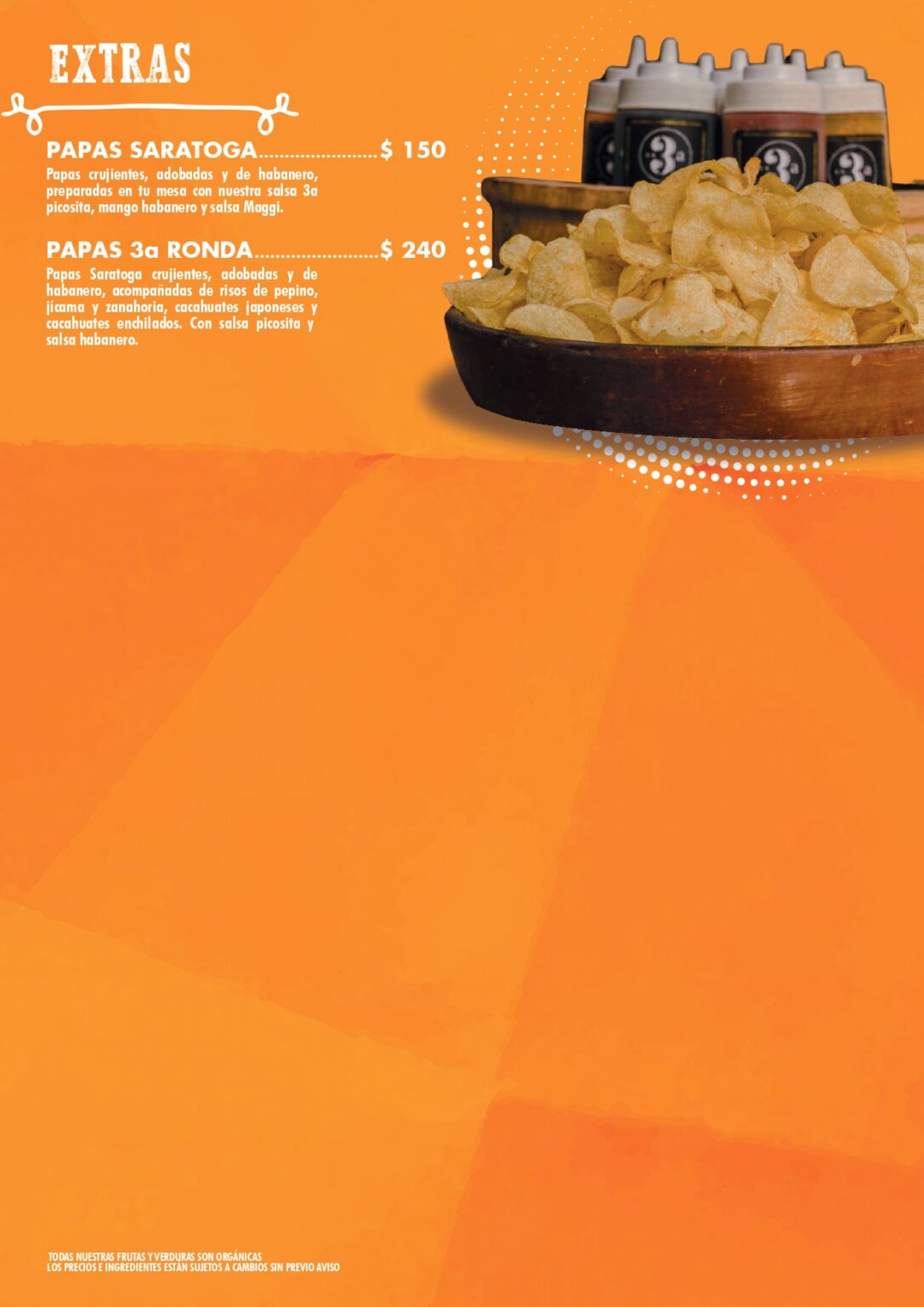 Menú Cancún – La 3a Ronda